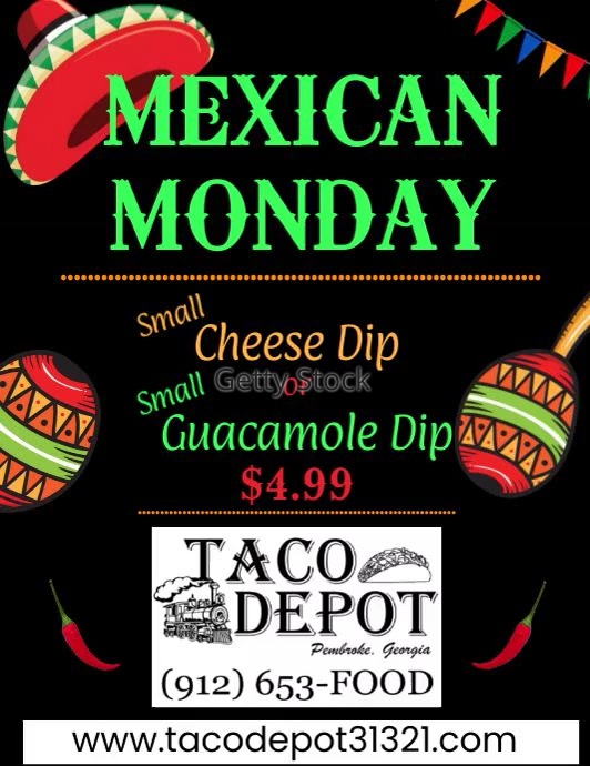 Mexican Monday | PosterMyWall