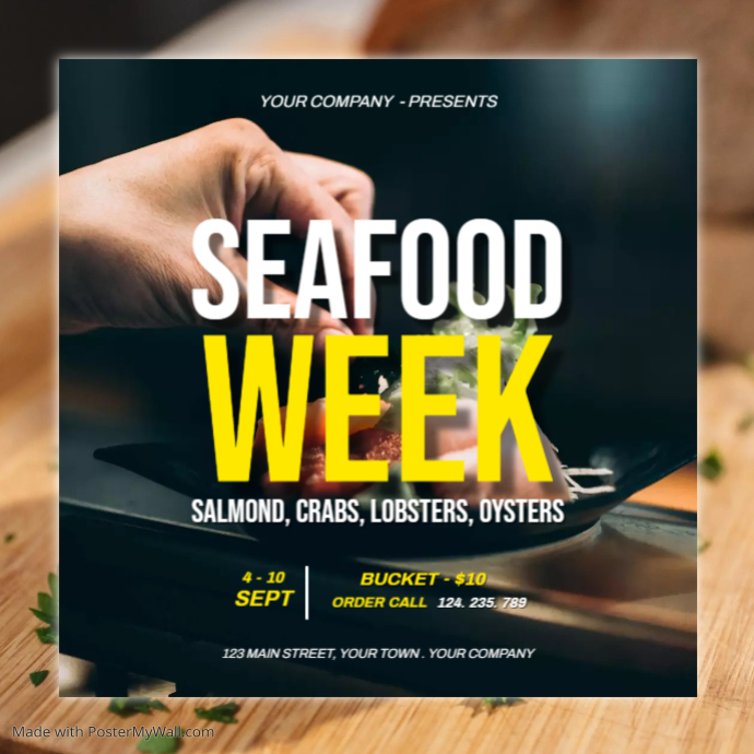 RESTAURANT POSTER | PosterMyWall