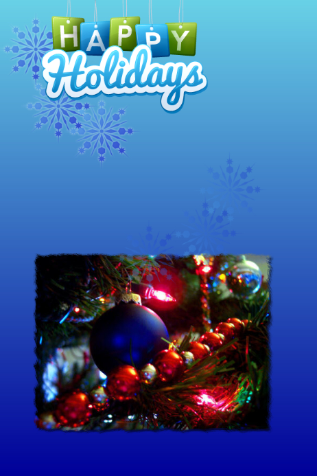 Happy Holidays Template | PosterMyWall