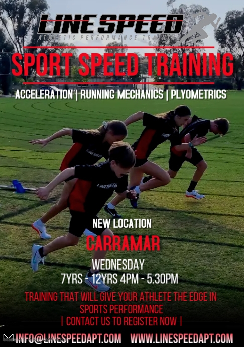 Speed Training | PosterMyWall
