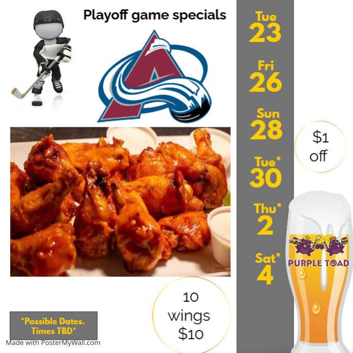 avs playoffs | PosterMyWall