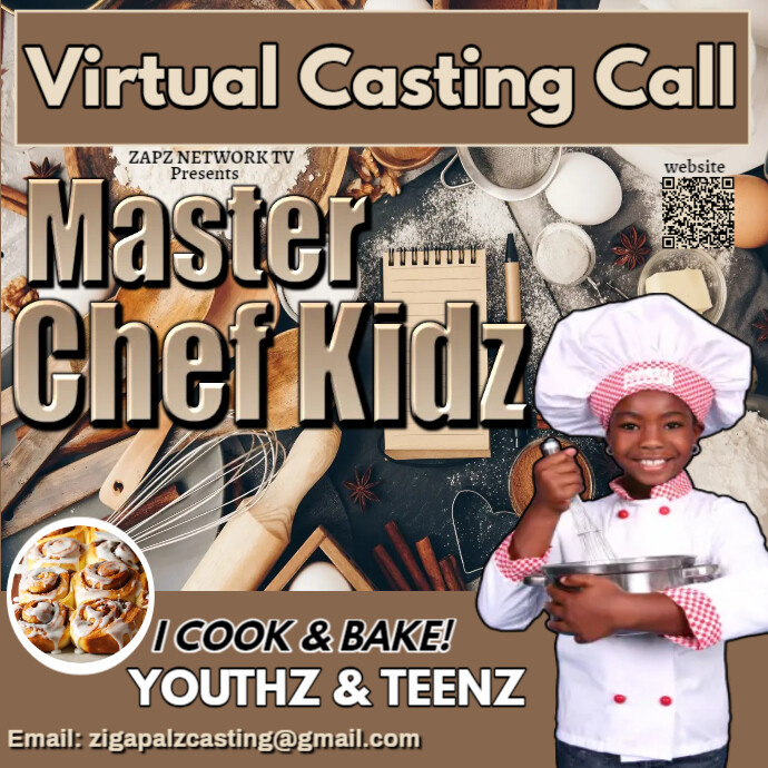 Copy of master chef kidz | PosterMyWall