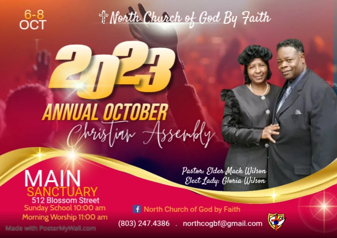 Oct Assembly Ad | PosterMyWall