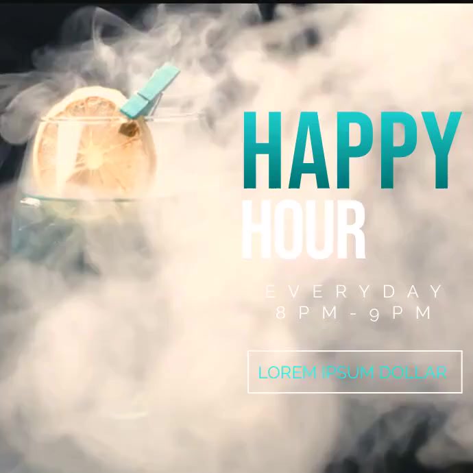 happy hour | PosterMyWall
