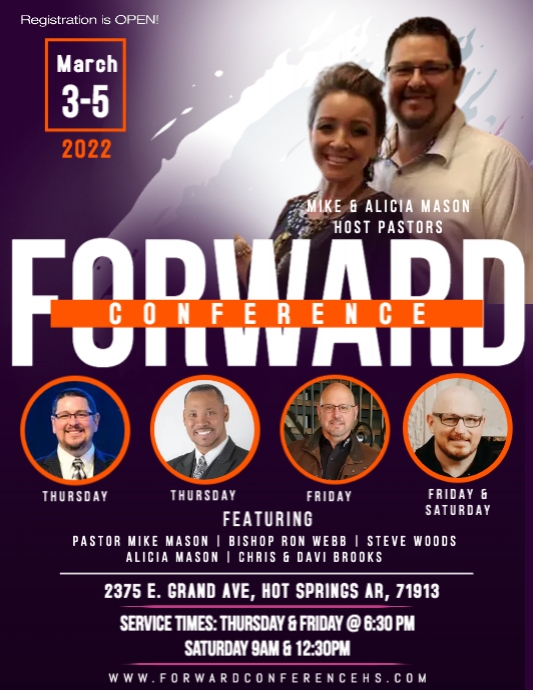 Forward Conference 2022 | PosterMyWall