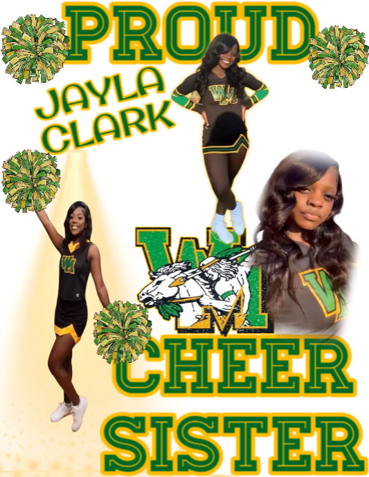Cheer Sister | PosterMyWall