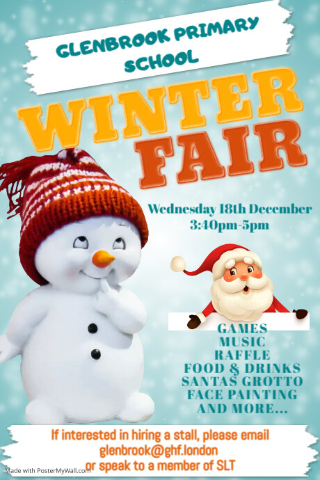 Sweet Kids Children Winter Party Fair Event Flyer Template | PosterMyWall