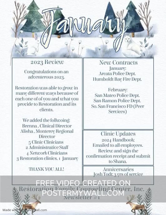 January Newsletter | PosterMyWall