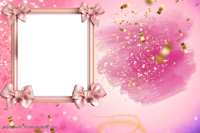 18th Pink Birthday | PosterMyWall