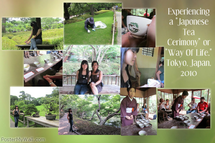Copy of The Japanese tea ceremony, also called the Way of Tea. Japan ...