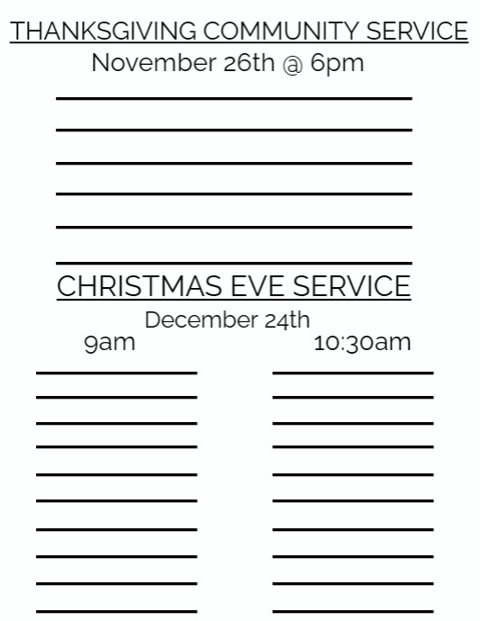 Special Event Sign up | PosterMyWall