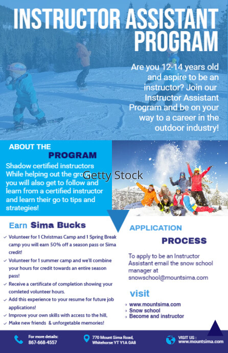 Scholarship Program Flyer | PosterMyWall