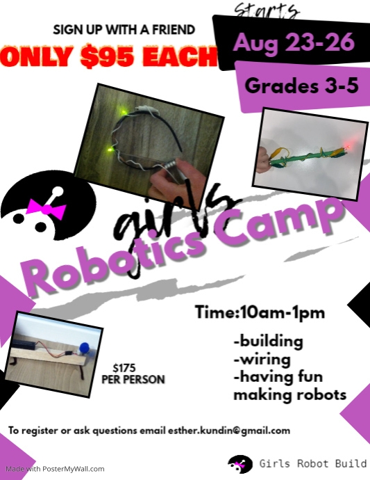 Robotics Camp | PosterMyWall
