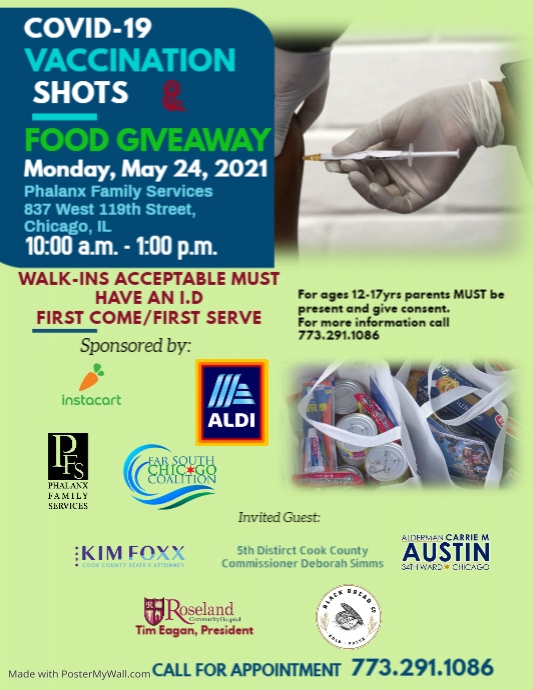 Copy of Covid-19 Vaccination Program Flyer | PosterMyWall