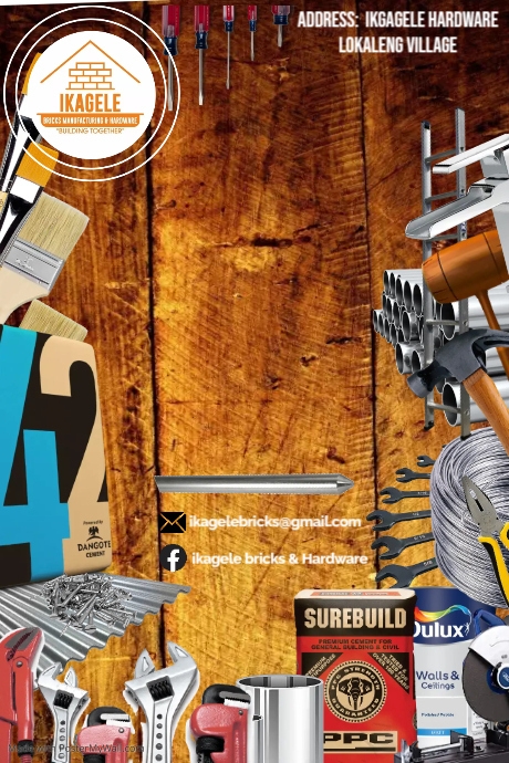 Copy of Hardware Shop Online Poster Template | PosterMyWall