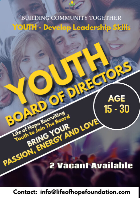 Youth Board Flyer | PosterMyWall