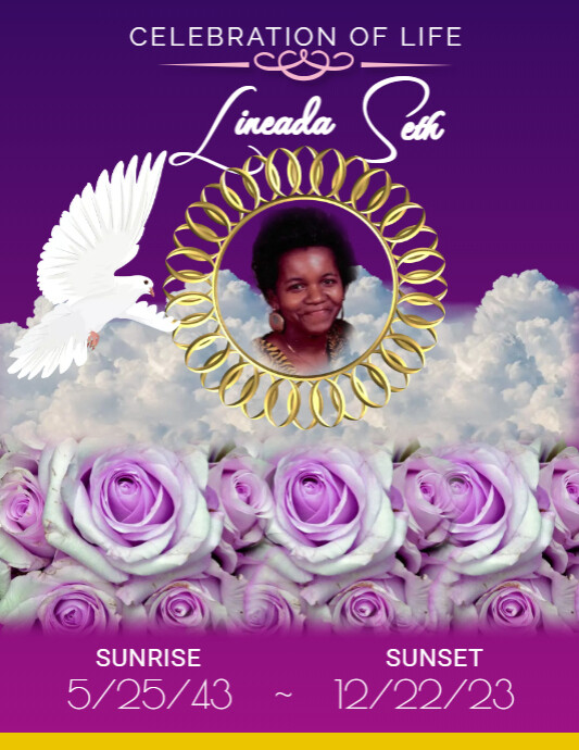 Funeral Program | PosterMyWall
