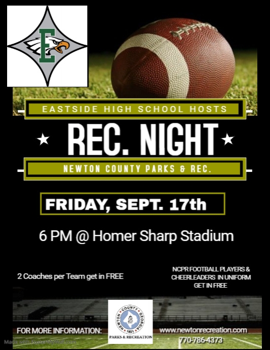 Copy of 2021 Eastside Rec Night | PosterMyWall