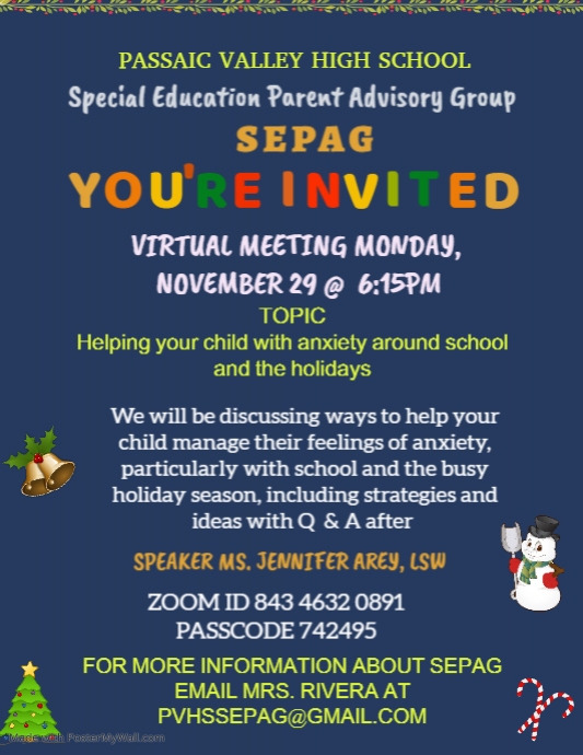 SEPAG Nov | PosterMyWall