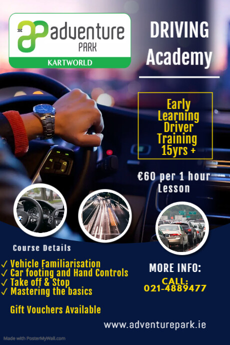 Driving School Flyer Design Template | PosterMyWall