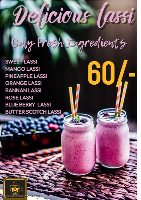 Copy of Smoothies & Juice Bar Promotion Template | PosterMyWall
