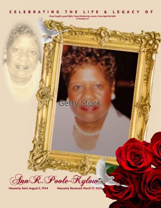 Ann Poole Kylow | PosterMyWall