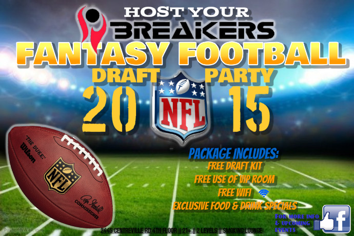 fantasy football draft | PosterMyWall