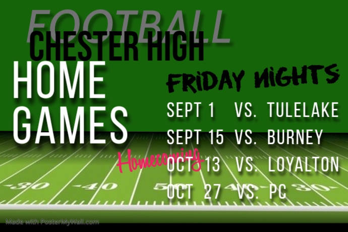 CHS game (1) | PosterMyWall