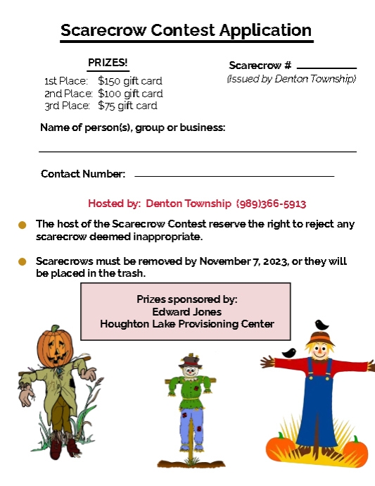 Scarecrow Contest Application 2022 | PosterMyWall