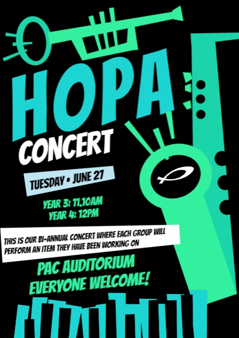 Copy of HOPA Concert | PosterMyWall