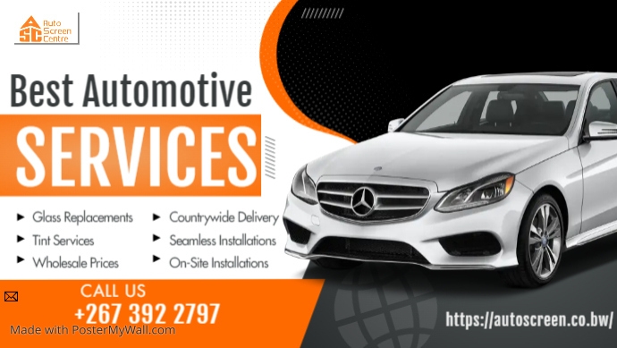 Automotive Services Facebook Cover Video | PosterMyWall