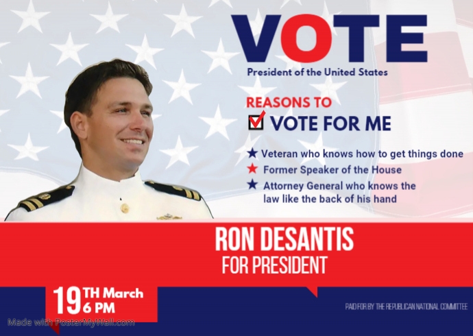 Copy of Copy of Election Candidate Ad | PosterMyWall