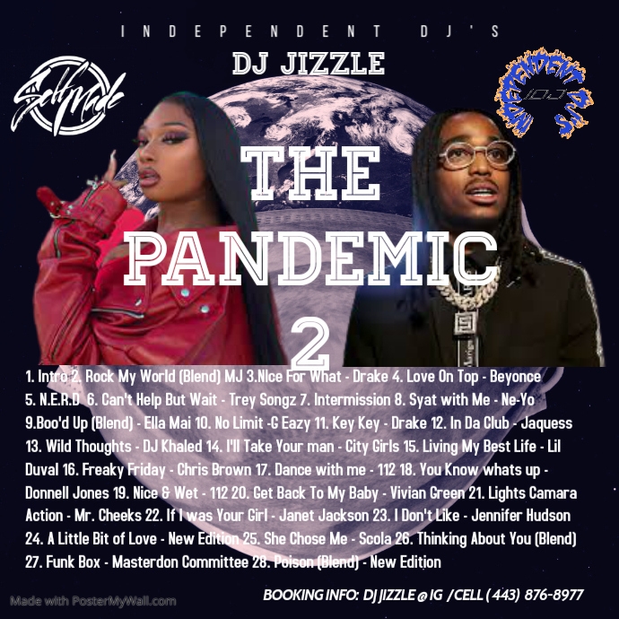 Copy of Copy of Pandemia Planet CD Cover Template | PosterMyWall