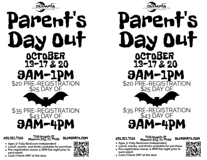 Parent's Day Out Handout 4 | PosterMyWall