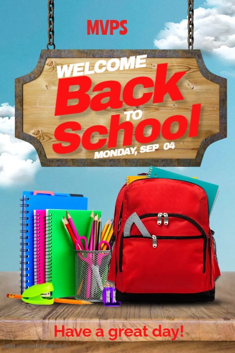 back to school | PosterMyWall