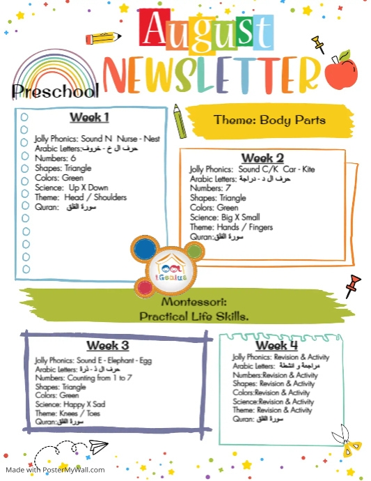 Back to School Newsletters editable | PosterMyWall