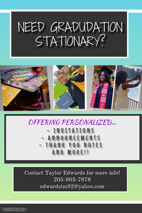 Graduation Invitations 2 | PosterMyWall