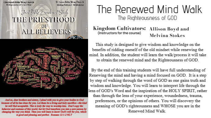 BES Course Renewed Mind Walk | PosterMyWall