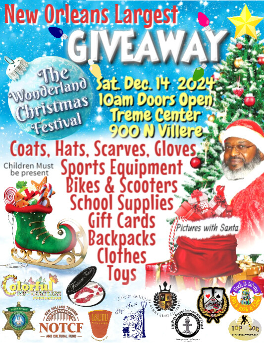 Christmas Charity Fundraiser Flyer Design (2) | PosterMyWall