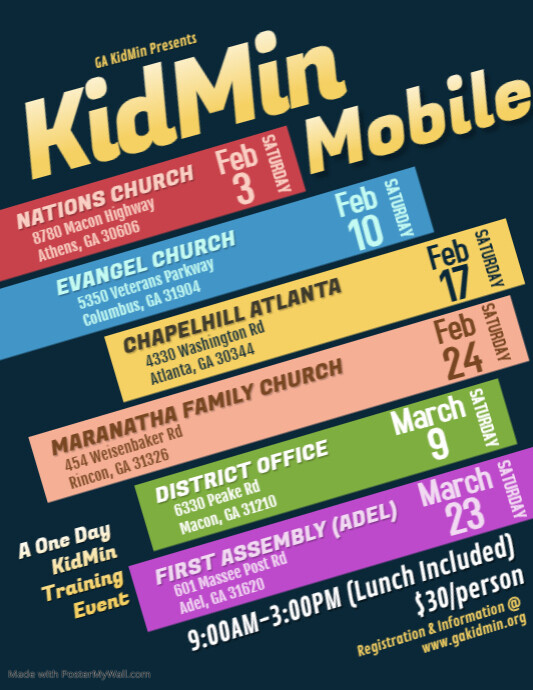 KidMin Mobile | PosterMyWall