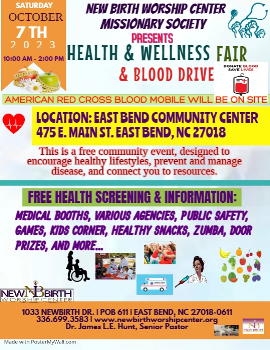 Health Fair | PosterMyWall