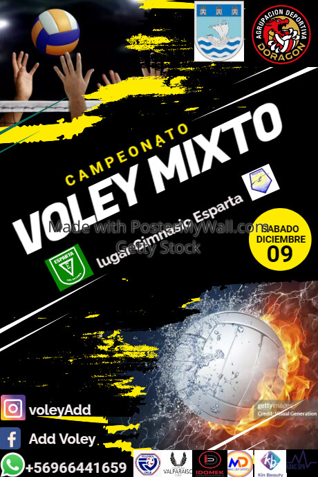 Volleyball Banner | PosterMyWall