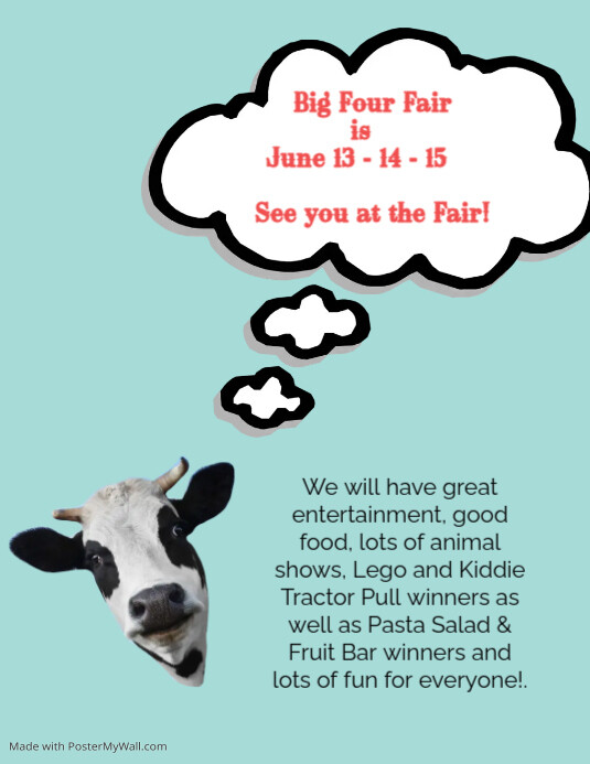 2020 cow invite | PosterMyWall