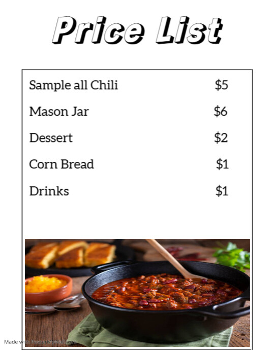 Price List | PosterMyWall