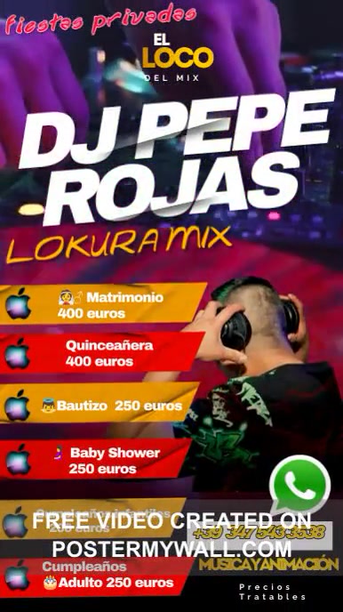 dj live performance party | PosterMyWall