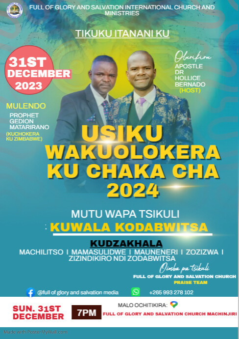 31st Crossover service flyer (1) | PosterMyWall