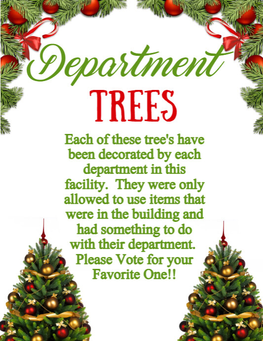 Copy of Christmas Tree Festival Banner Template (1) | PosterMyWall