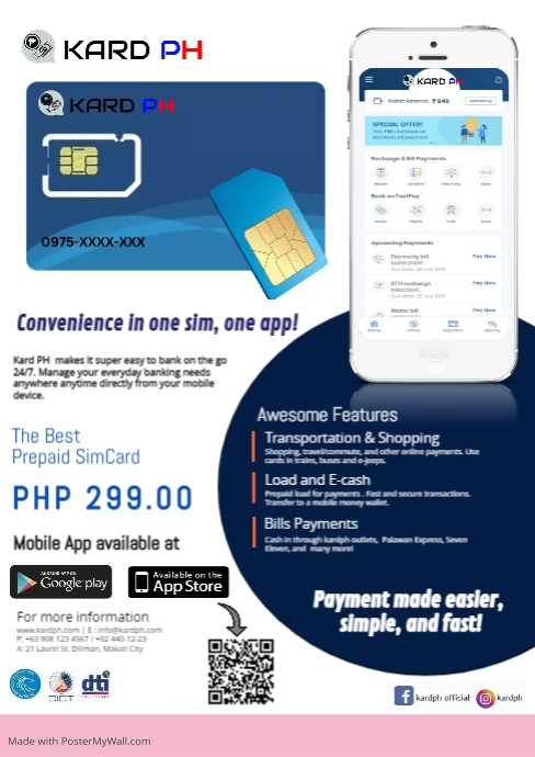 App Promo Flyer Template | PosterMyWall