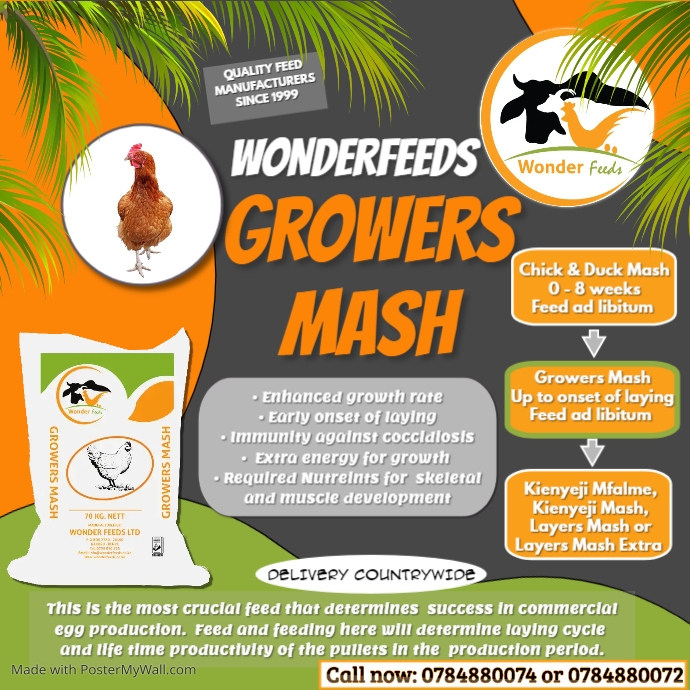 Copy of Growers Mash Ad | PosterMyWall