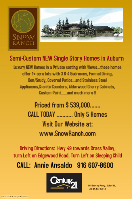 Snow Ranch | PosterMyWall